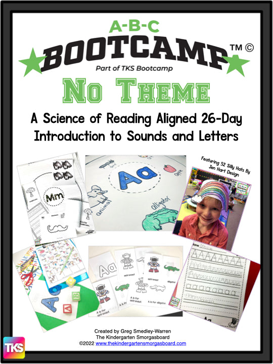 ABC Bootcamp: A 26-Day Introduction to Letters and Sounds (No Theme ...
