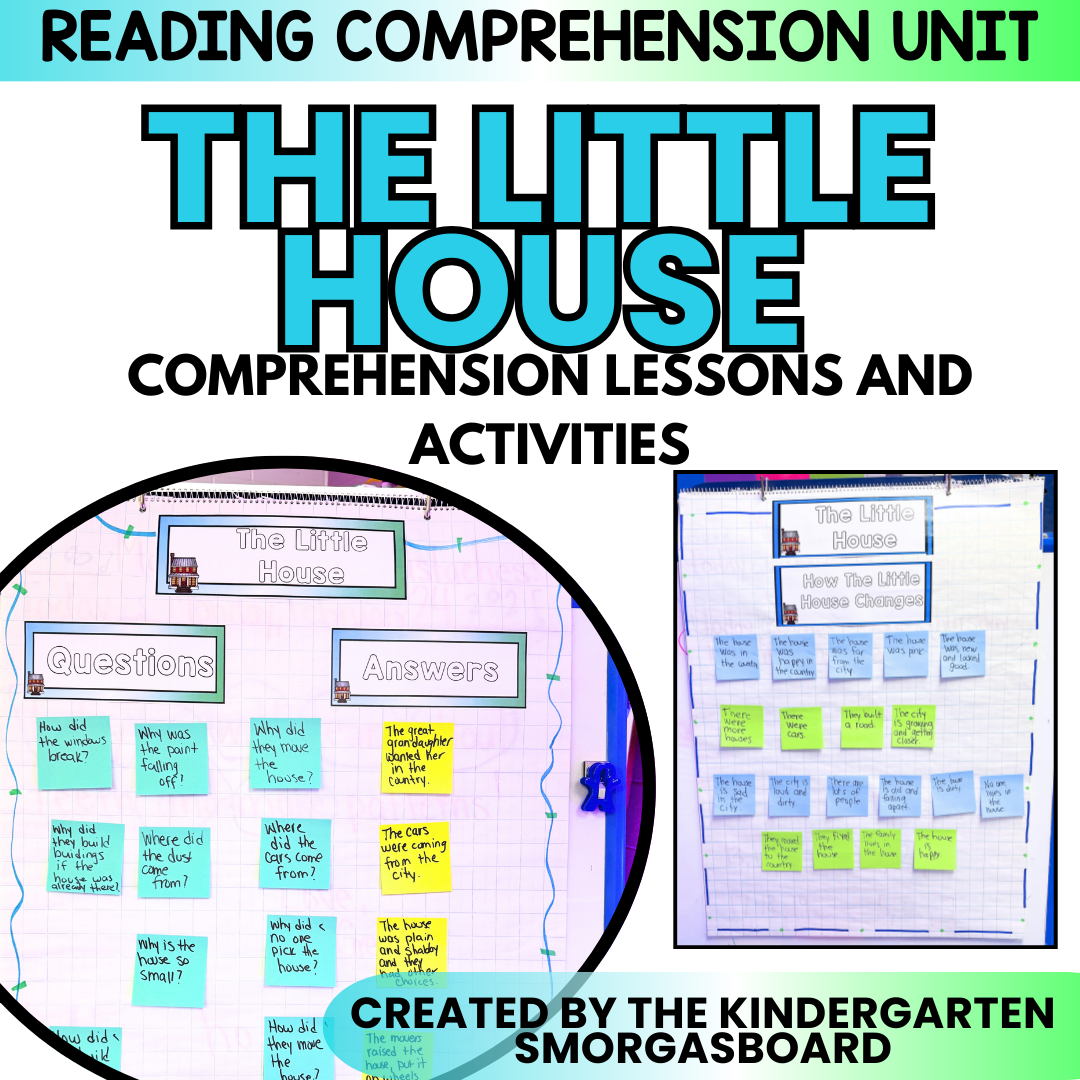 The Little House: ELA Unit And Comprehension Unit – The Kindergarten ...