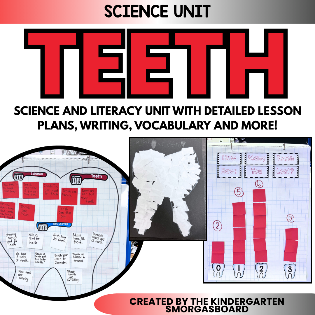 Teeth And Dental Health Activities! Learning About Teeth! – The ...