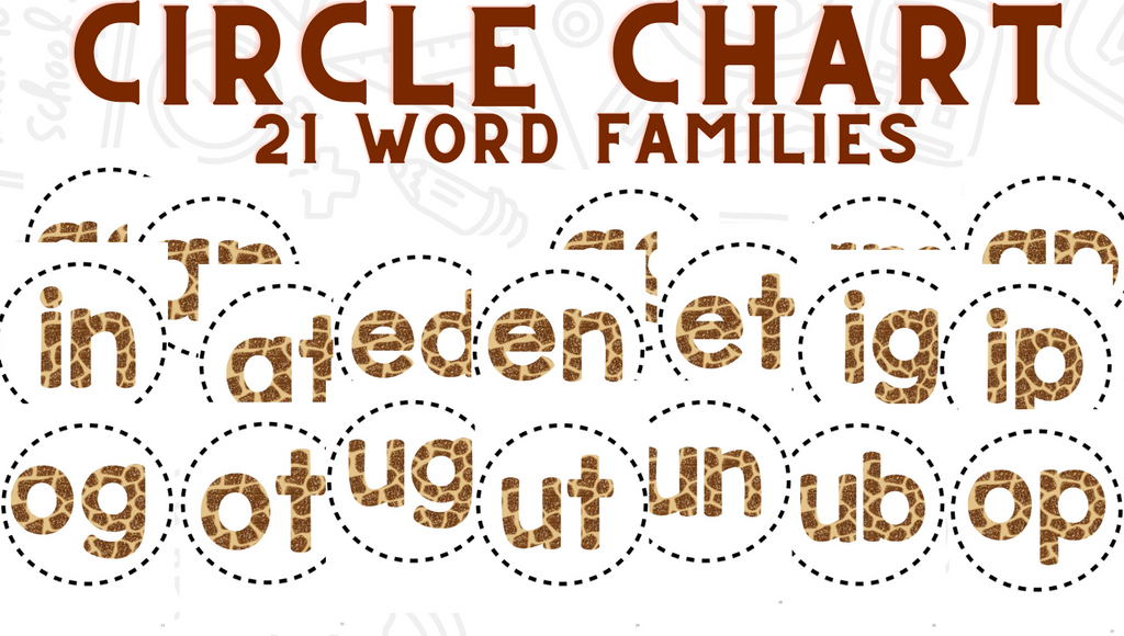 Word Family Bootcamp (Safari Theme) – The Kindergarten Smorgasboard ...
