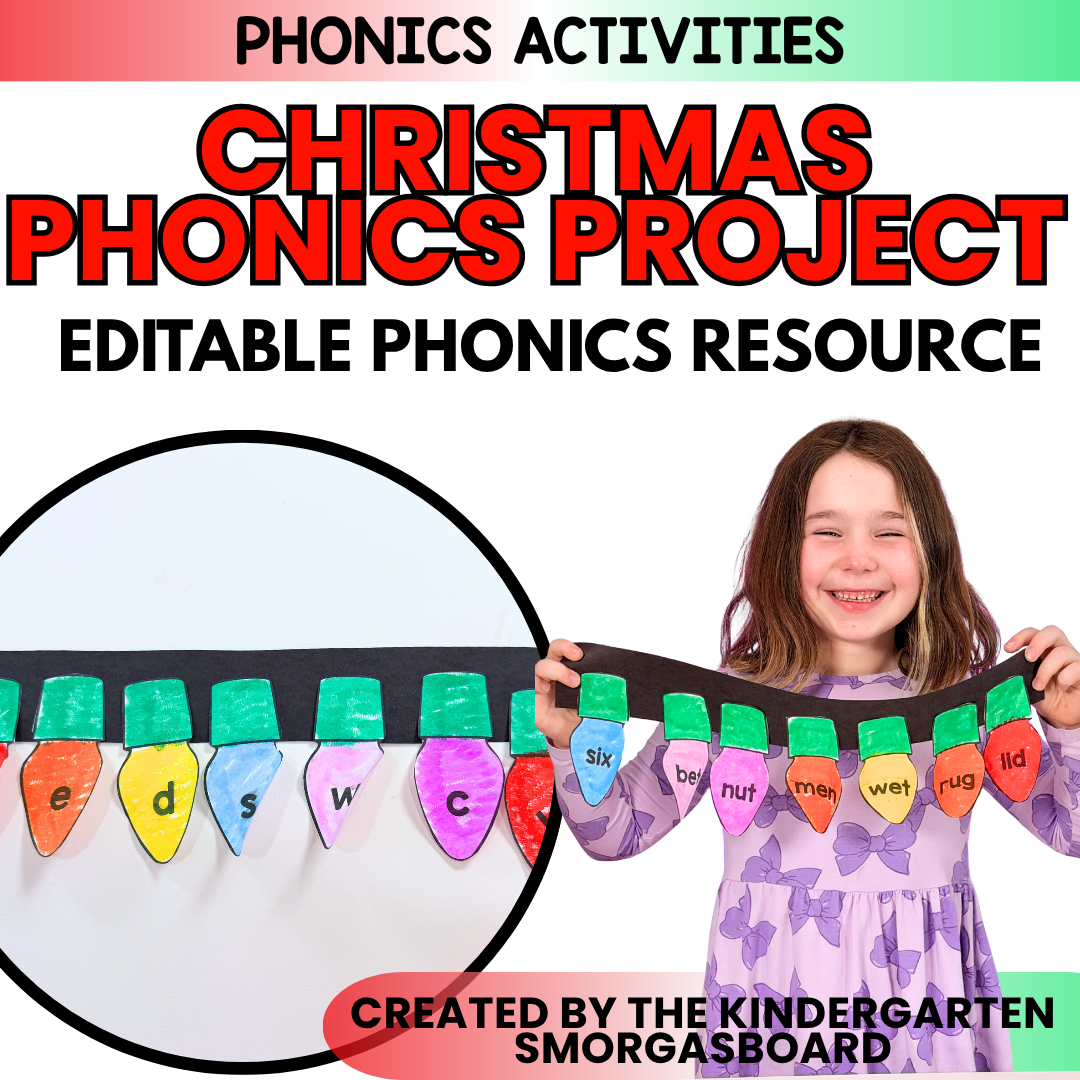 Christmas Craft-Christmas Phonics Project – The Kindergarten ...