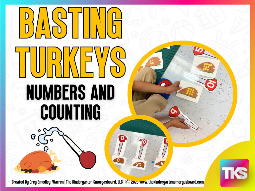 Basting Turkeys! Numbers and Counting – The Kindergarten Smorgasboard ...