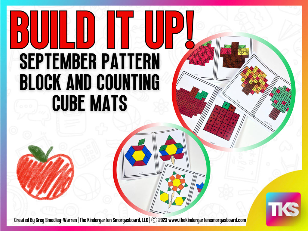 Build It Up! September Pattern Block & Counting Cube Mats – The ...