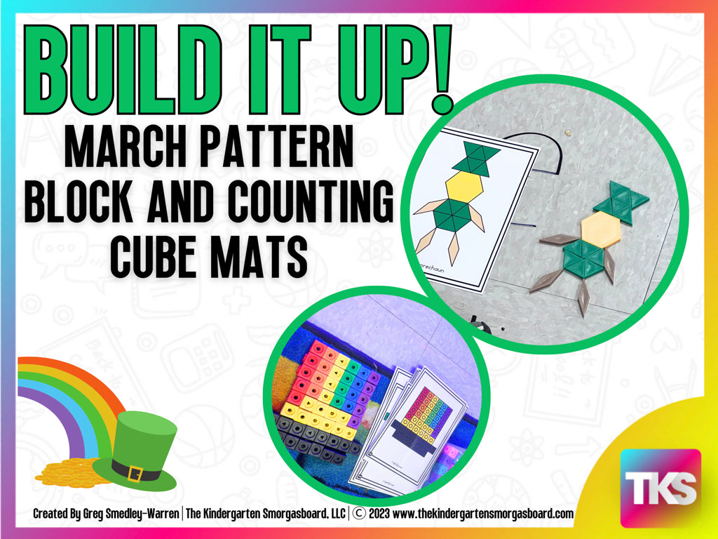 Build It Up! March Pattern Block and Counting Cube Mats – The ...