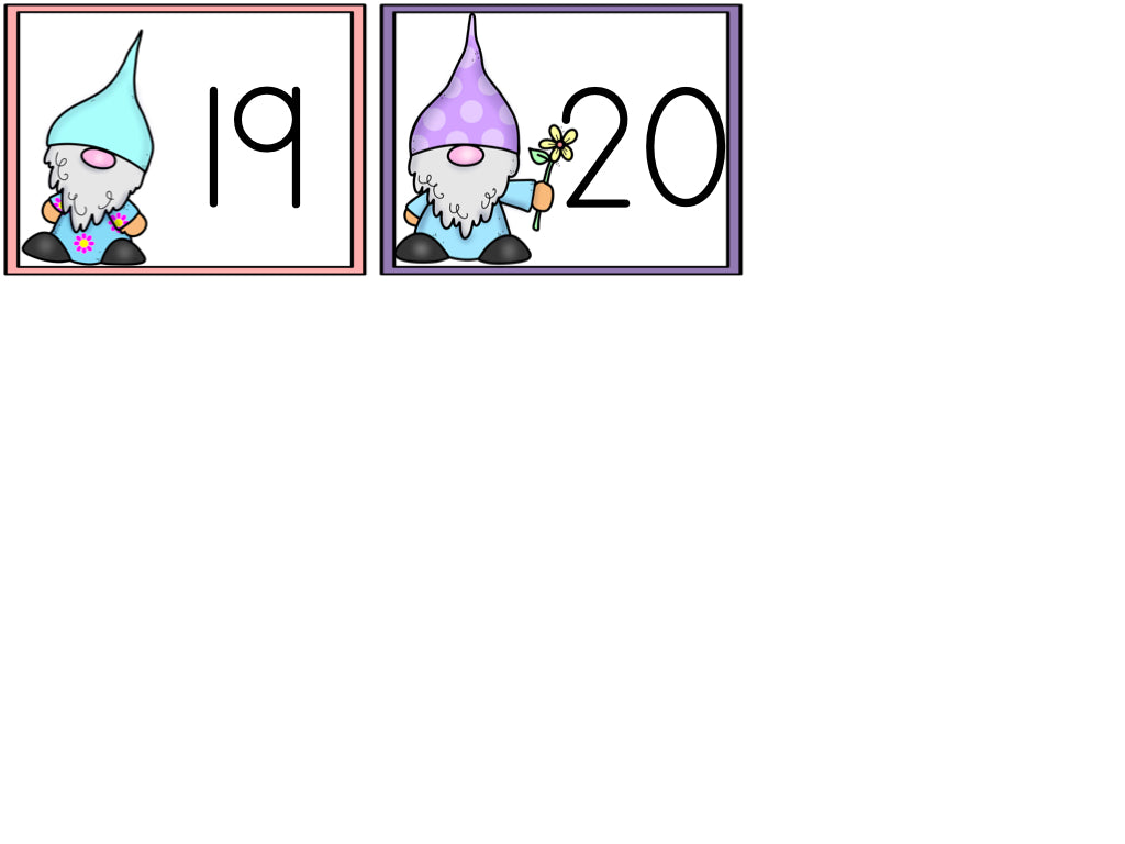 Gnome Counting Freebie – The Kindergarten Smorgasboard Online Store