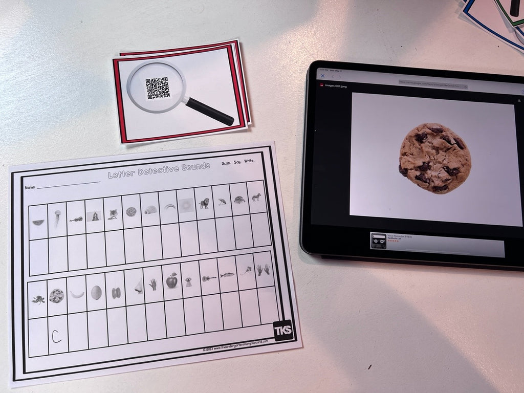 I'm a Letter Detective: QR Codes for Letters and Sounds – The ...