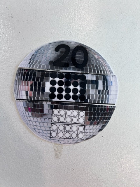 Disco Ball Numbers & Counting Puzzles – The Kindergarten Smorgasboard ...