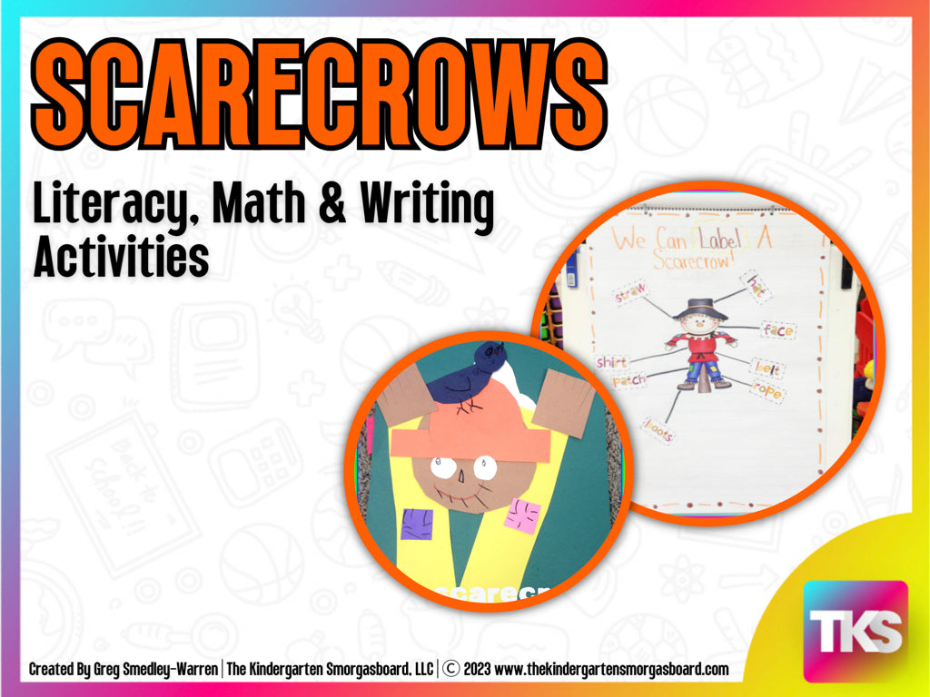 Scarecrow Math, Literacy and Writing Pack – The Kindergarten ...