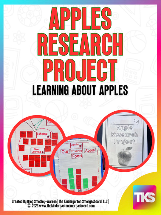 Apples: A Research and Writing Project PLUS Centers! – The Kindergarten ...