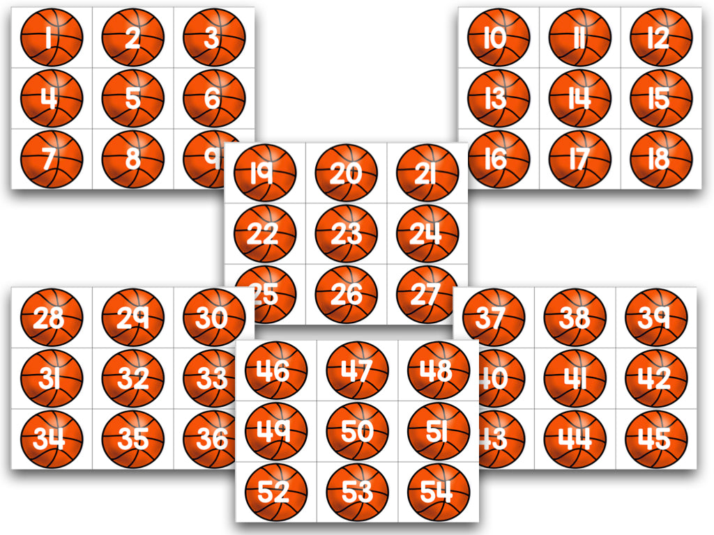 100 Basketballs Freebie – The Kindergarten Smorgasboard Online Store
