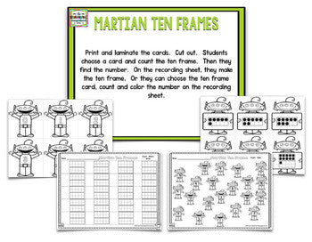 Aliens and Martians: Blackline Centers for the Whole Year – The ...