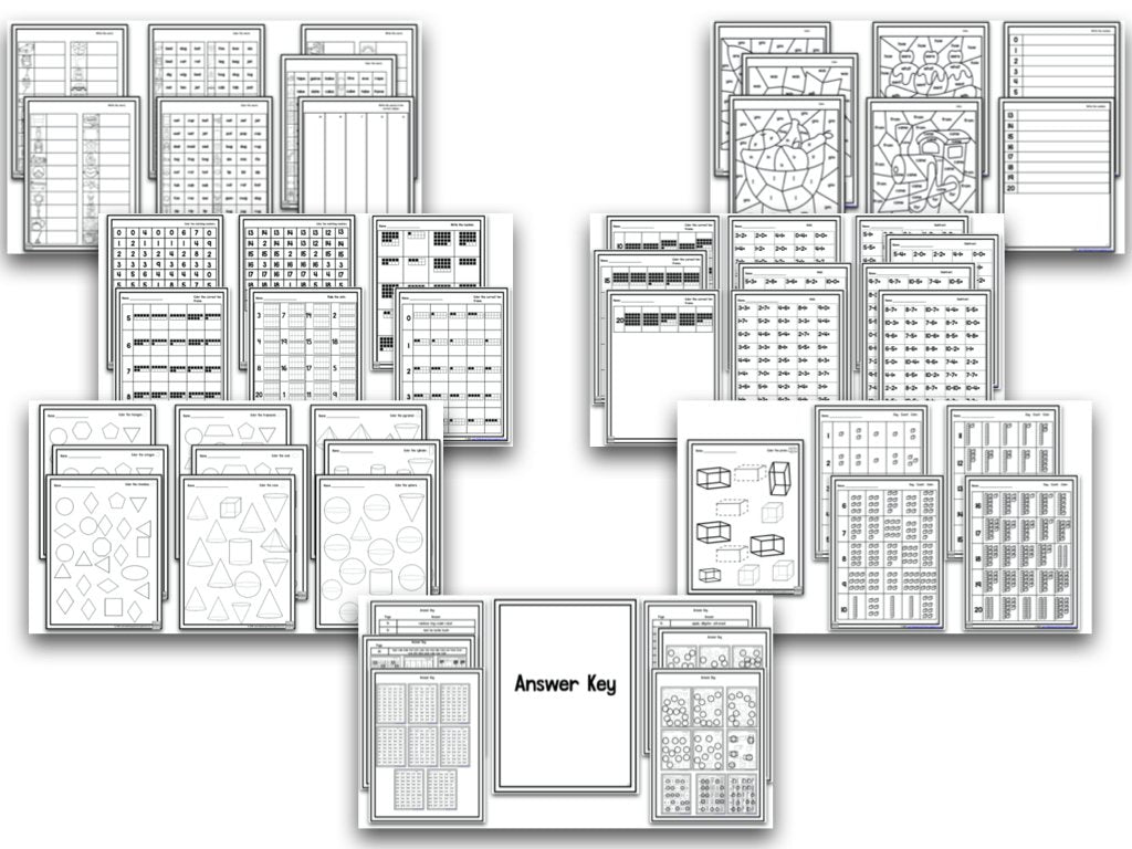 Take Home Packet BUNDLE – The Kindergarten Smorgasboard Online Store