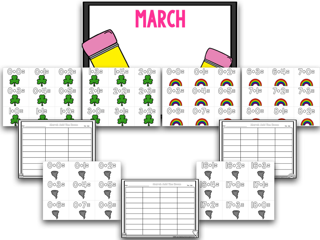 Add and Subtract the Room for the Whole Year! – The Kindergarten ...