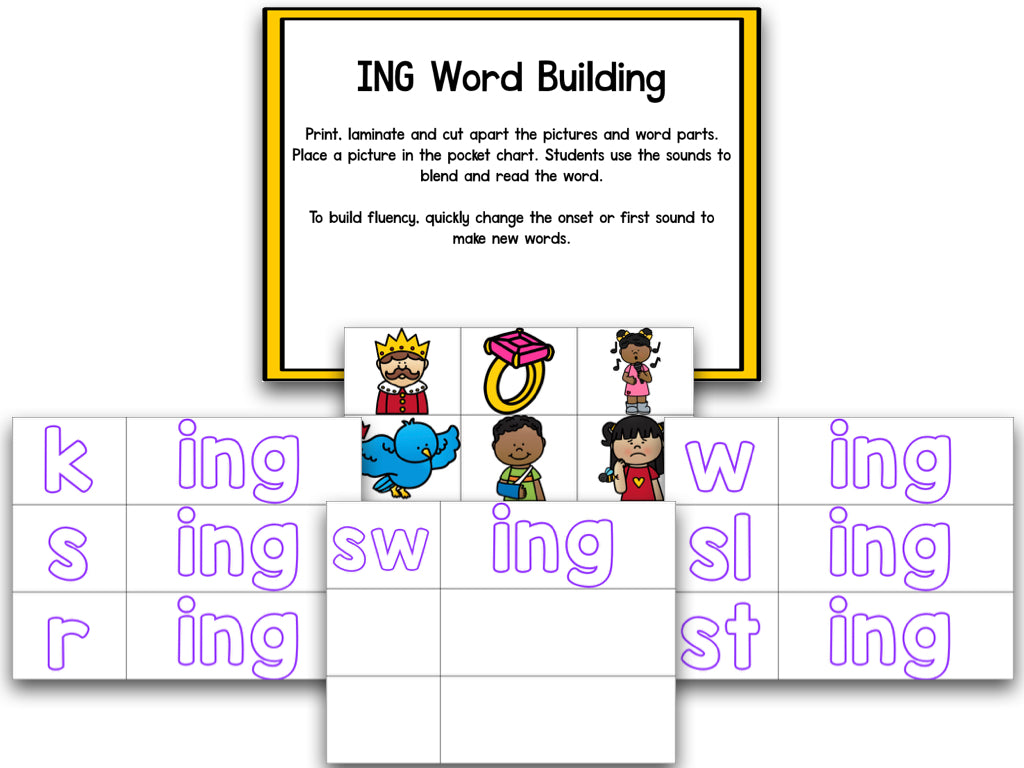 The King of -ing – The Kindergarten Smorgasboard Online Store