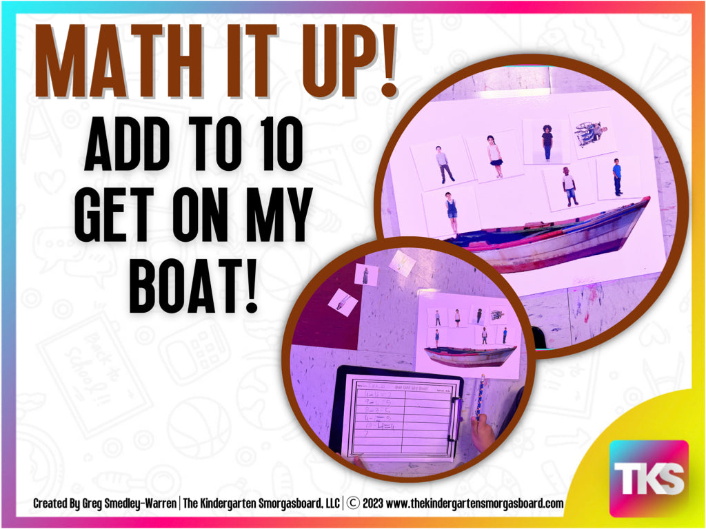 Math It Up! Get On My Boat – The Kindergarten Smorgasboard Online Store