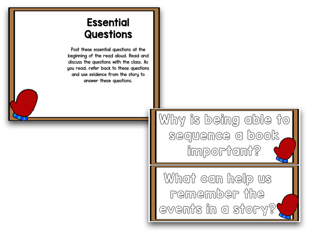 Read It Up! The Mitten – The Kindergarten Smorgasboard Online Store