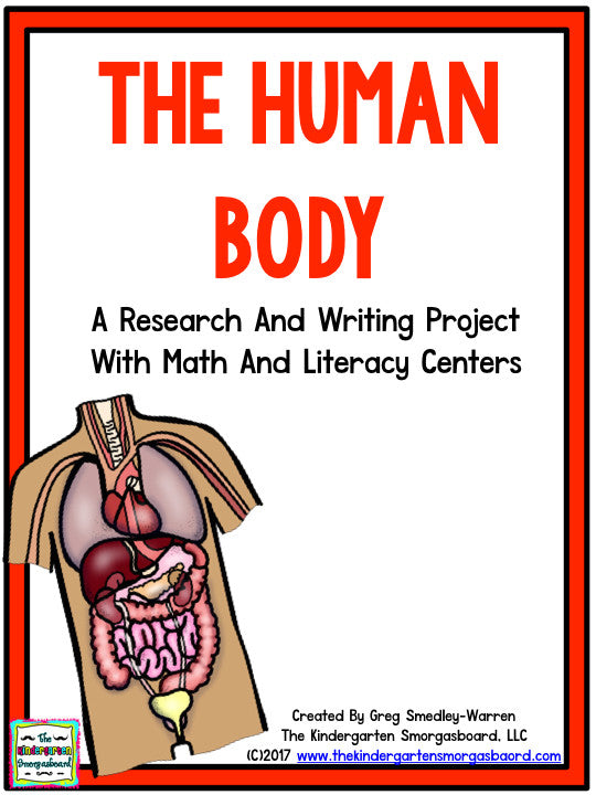 Human Body: A Research and Writing Project PLUS Centers! – The ...