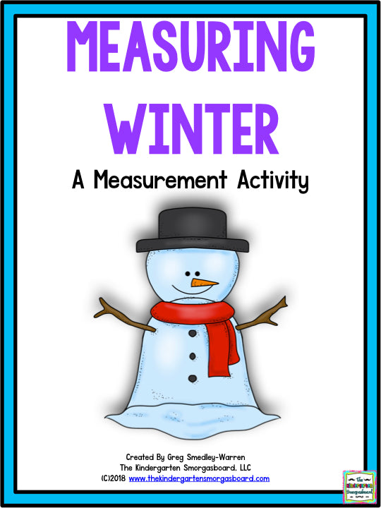 Measuring Winter – The Kindergarten Smorgasboard Online Store