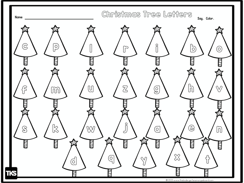 Christmas Tree Sounds FREEBIE! – The Kindergarten Smorgasboard Online Store