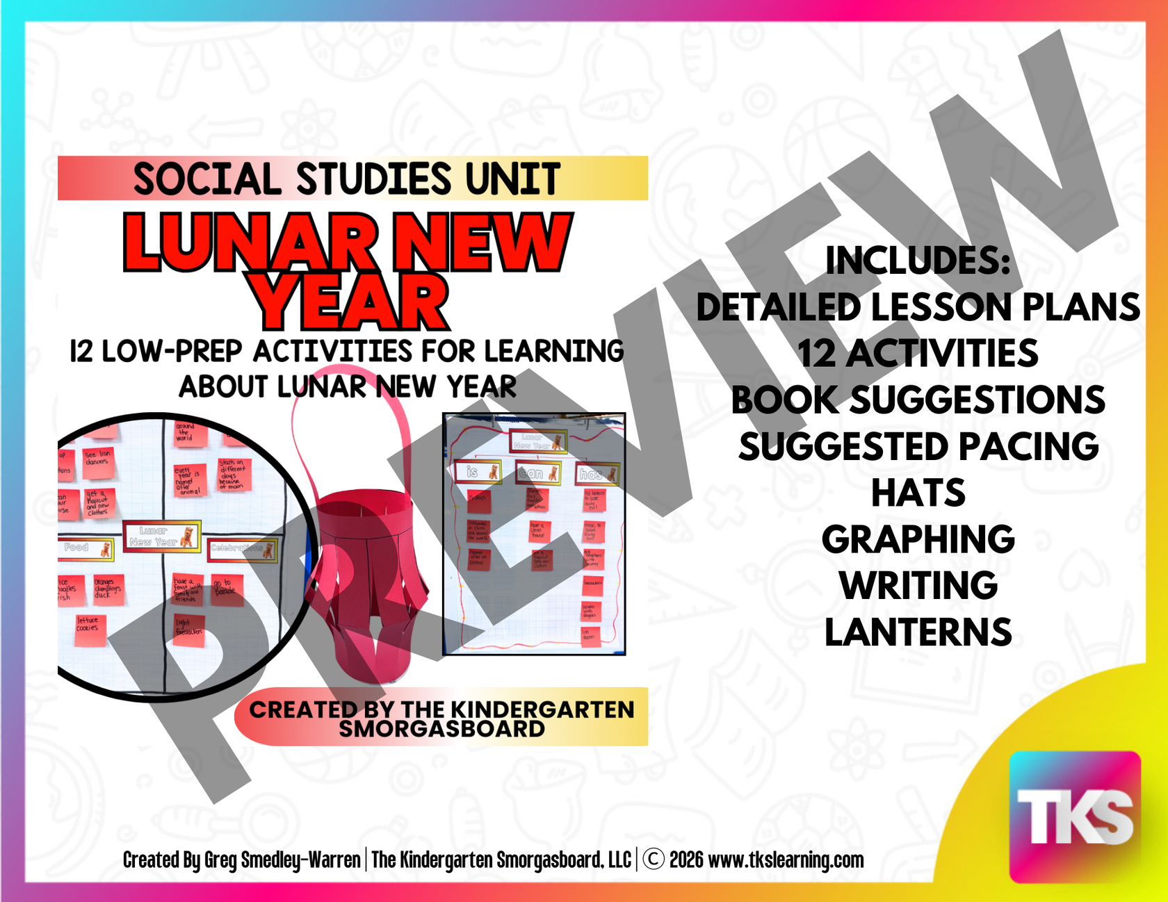 Lunar New Year Research Project – The Kindergarten Smorgasboard Online ...