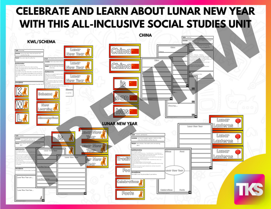 Lunar New Year Research Project – The Kindergarten Smorgasboard Online ...