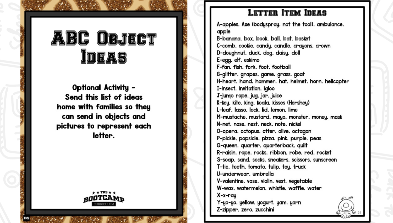 ABC Bootcamp: A 26-Day Introduction to Letters and Sounds (Safari Them ...