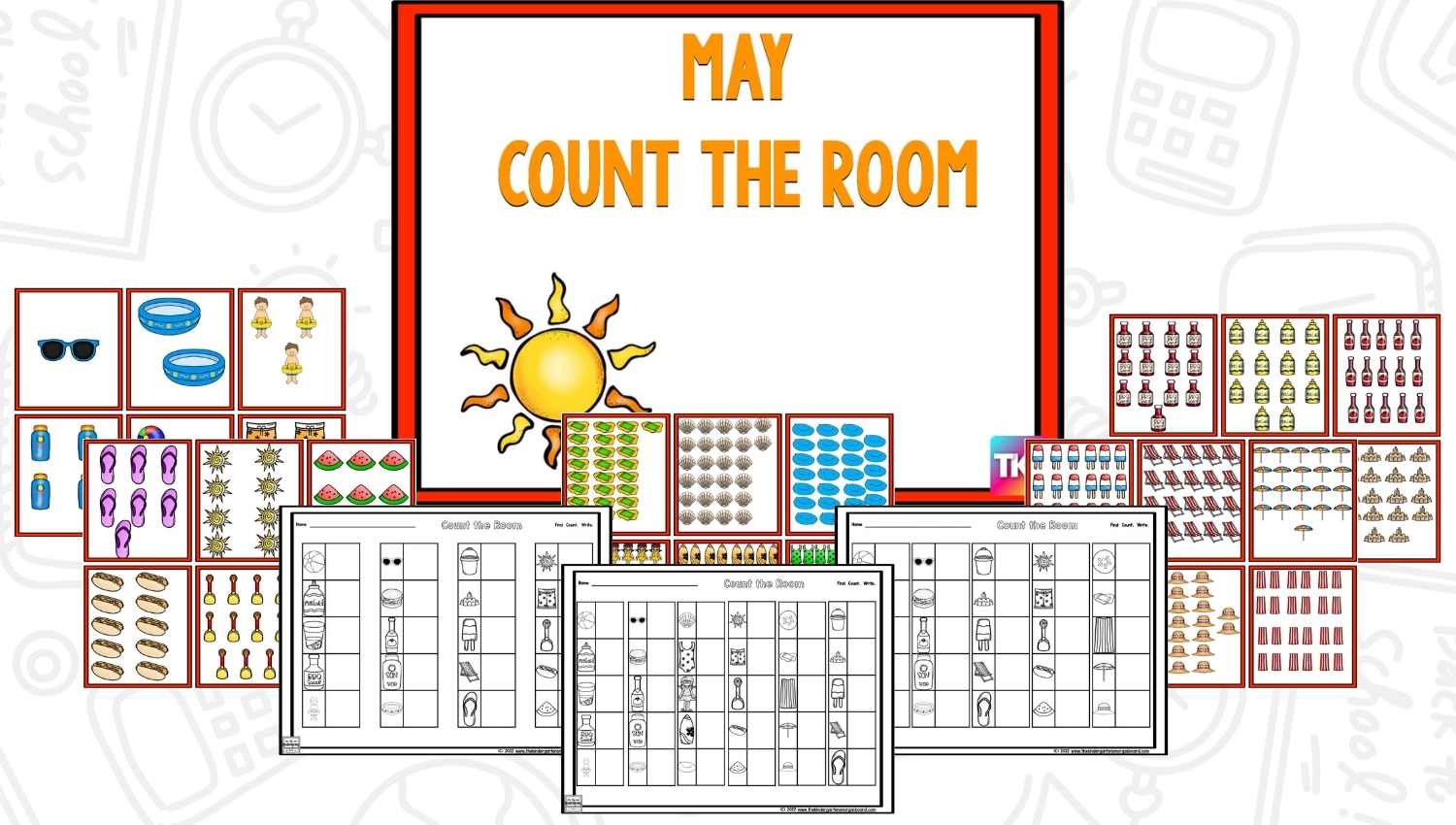 Count the Room for the Whole Year! – The Kindergarten Smorgasboard ...