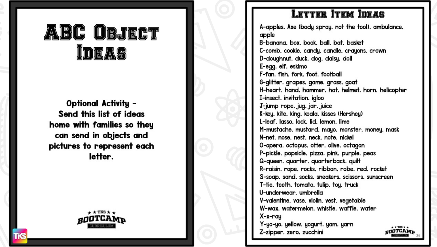 ABC Bootcamp: A 26-Day Introduction to Letters and Sounds (No Theme ...