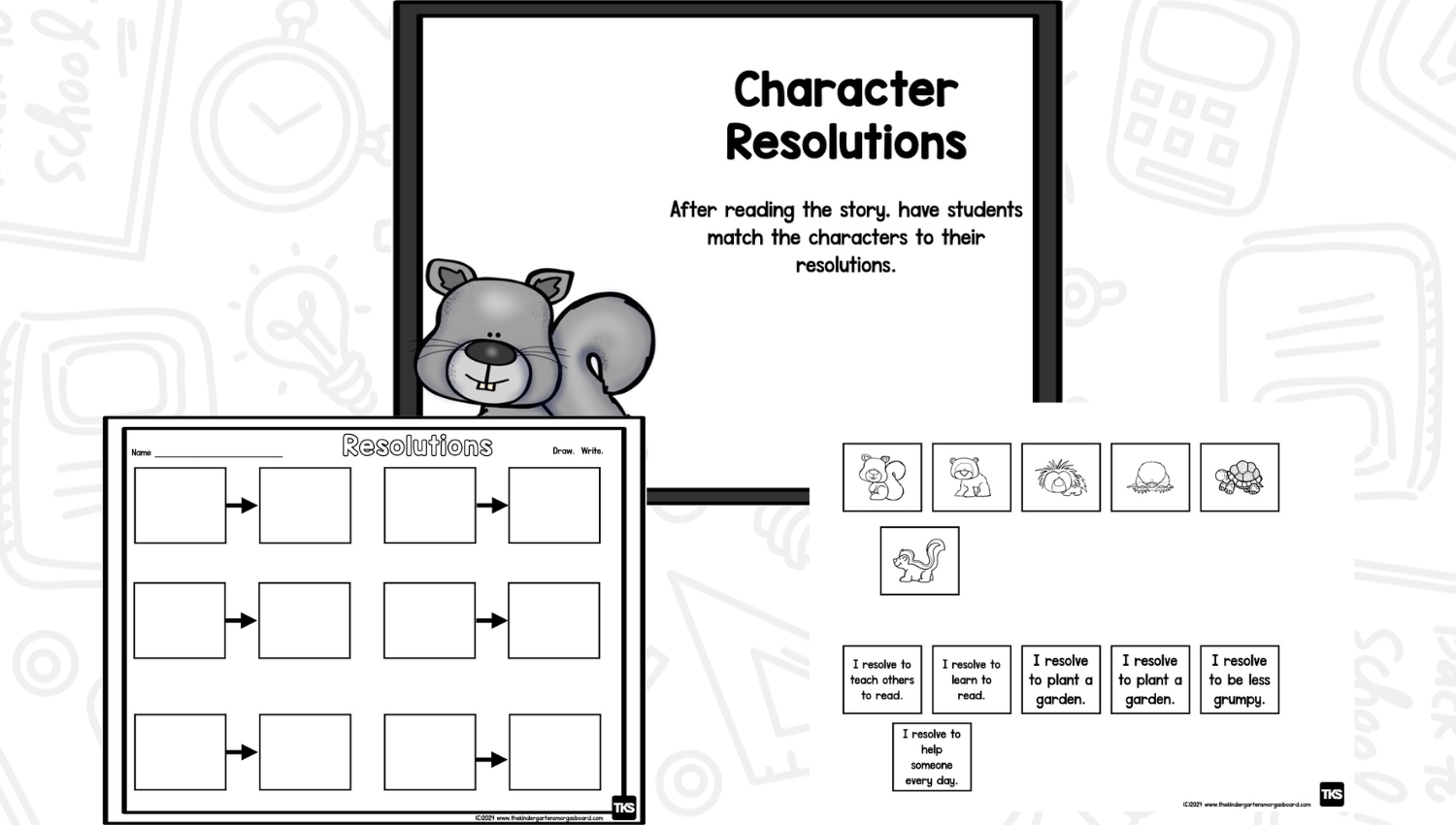 Read It Up! Squirrel's New Year's Resolution – The Kindergarten ...
