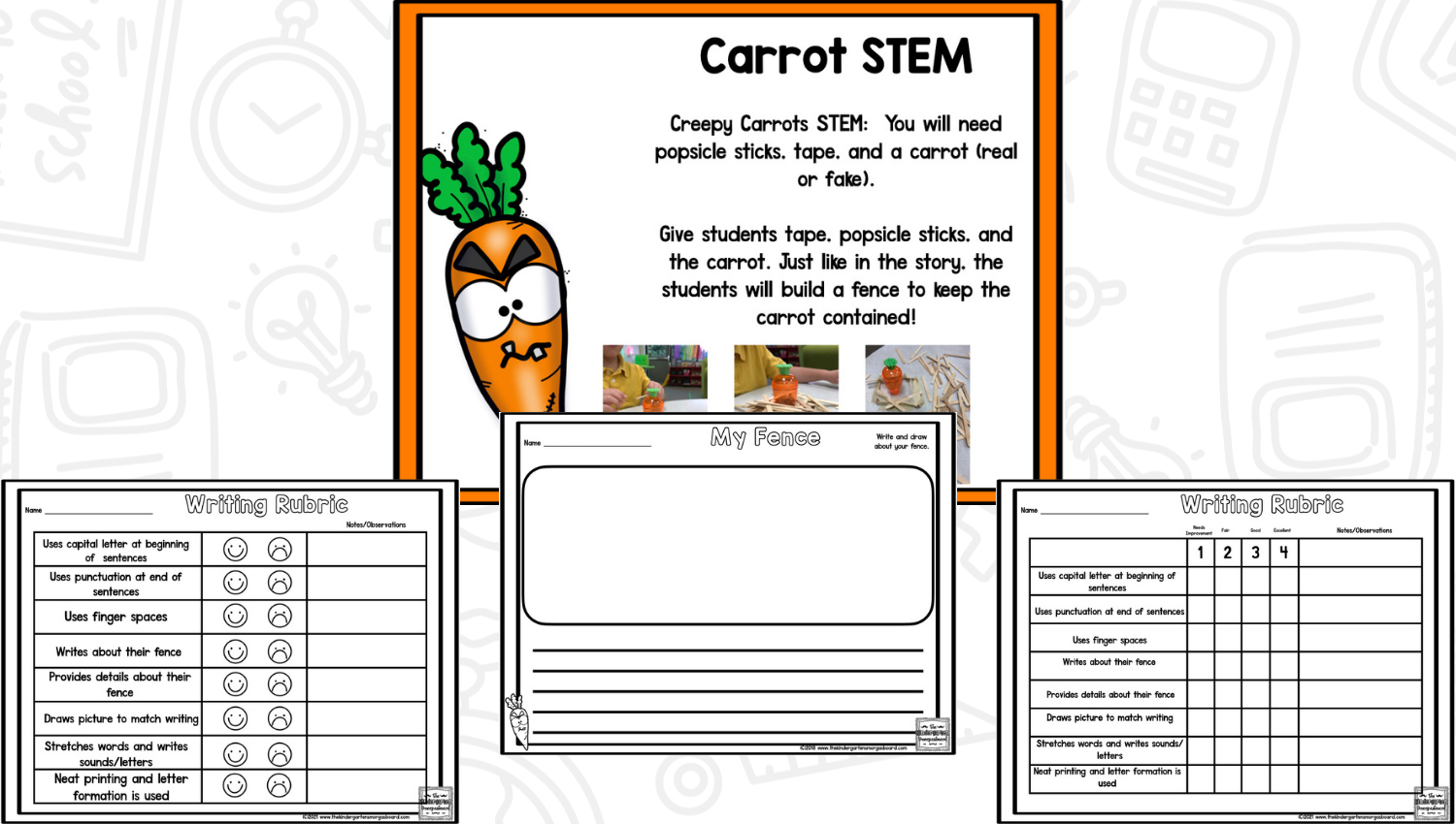 Read It Up! Creepy Carrots – The Kindergarten Smorgasboard Online Store