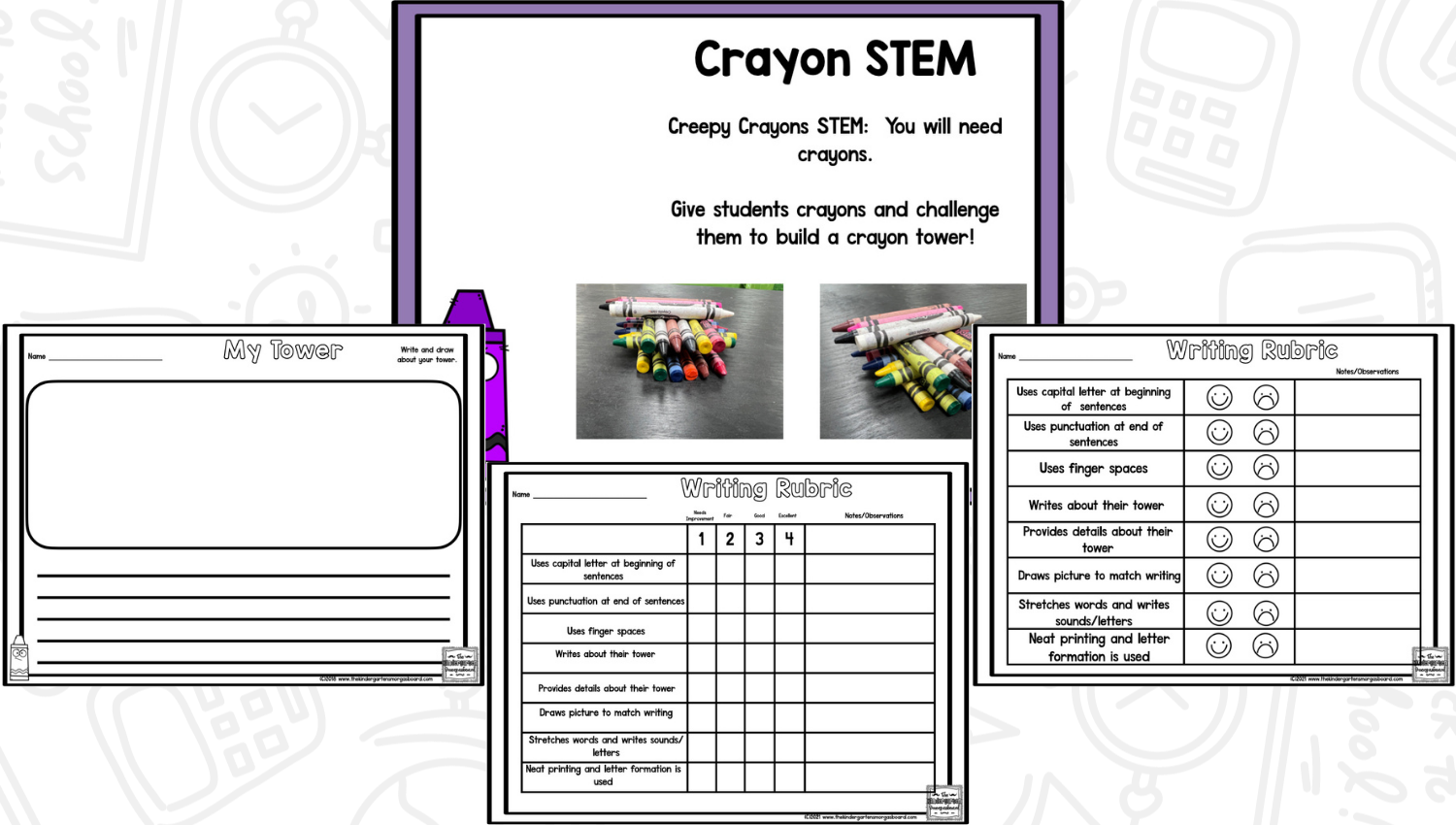 Read It Up! Creepy Crayon – The Kindergarten Smorgasboard Online Store