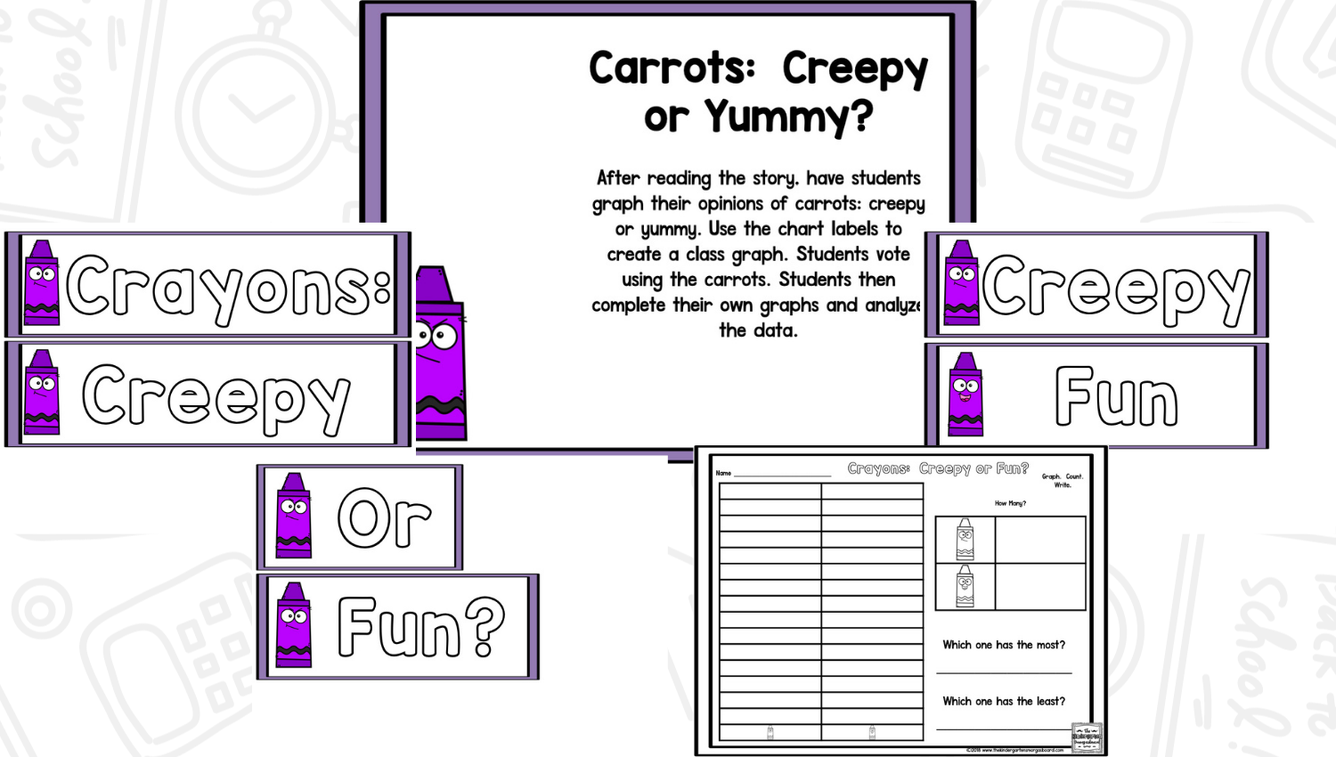 Read It Up! Creepy Crayon – The Kindergarten Smorgasboard Online Store