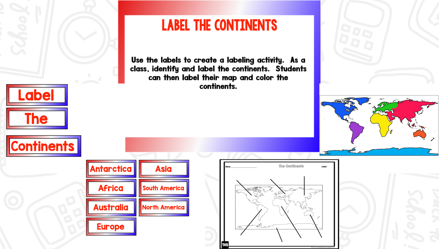 Explore It Up! Continents – The Kindergarten Smorgasboard Online Store