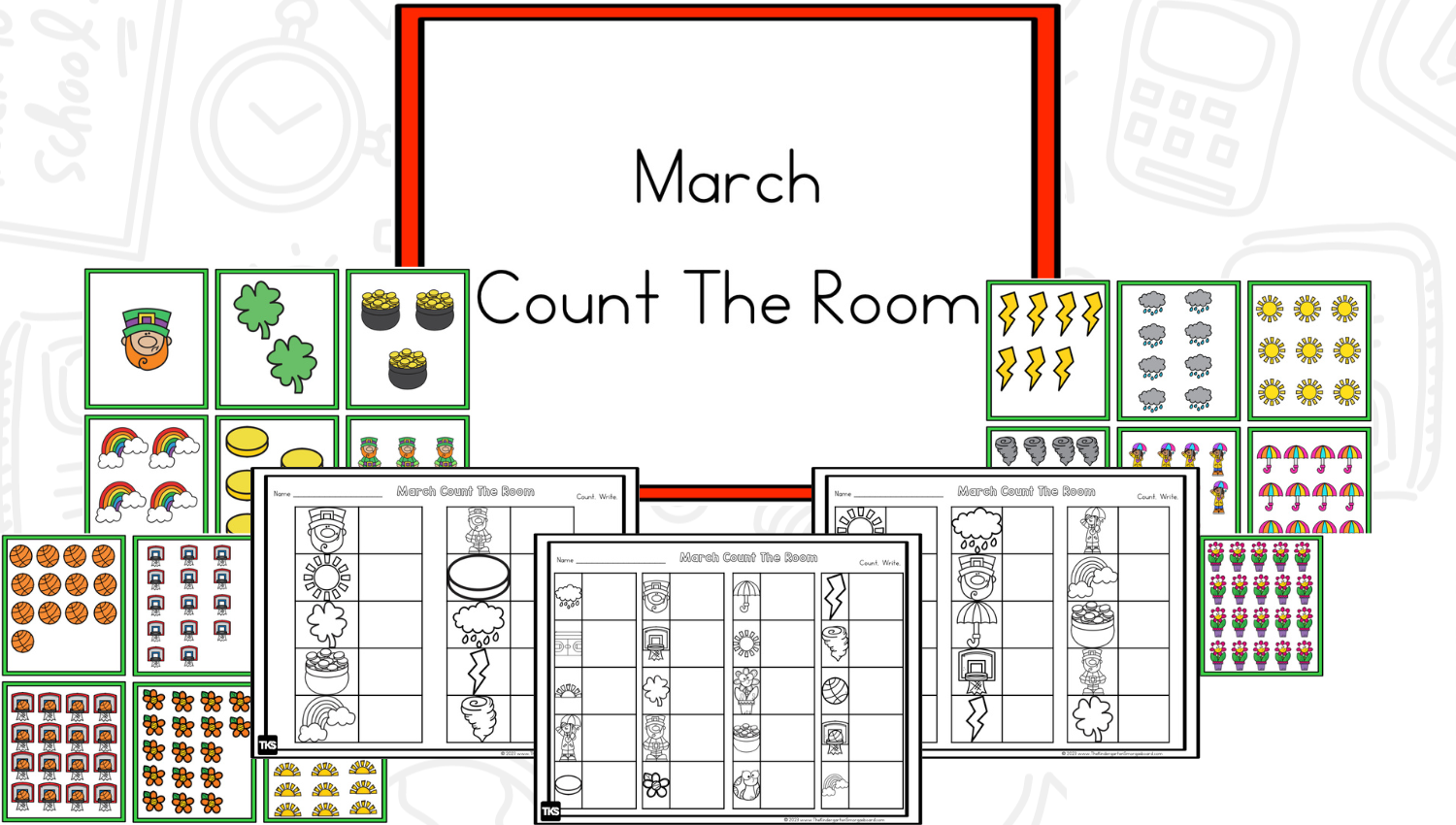 Count the Room for the Whole Year! – The Kindergarten Smorgasboard ...