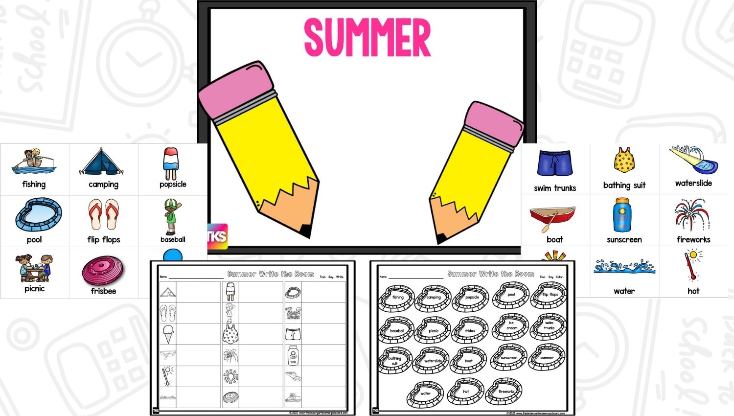 Write the Room for the Whole Year! – The Kindergarten Smorgasboard ...