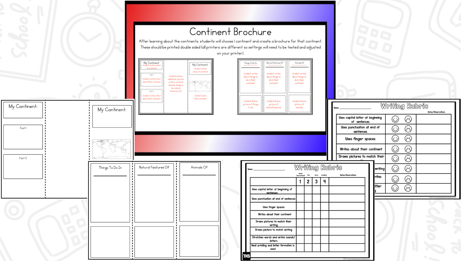Explore It Up! Continents – The Kindergarten Smorgasboard Online Store
