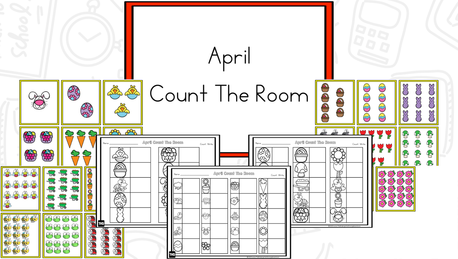 Count the Room for the Whole Year! – The Kindergarten Smorgasboard ...