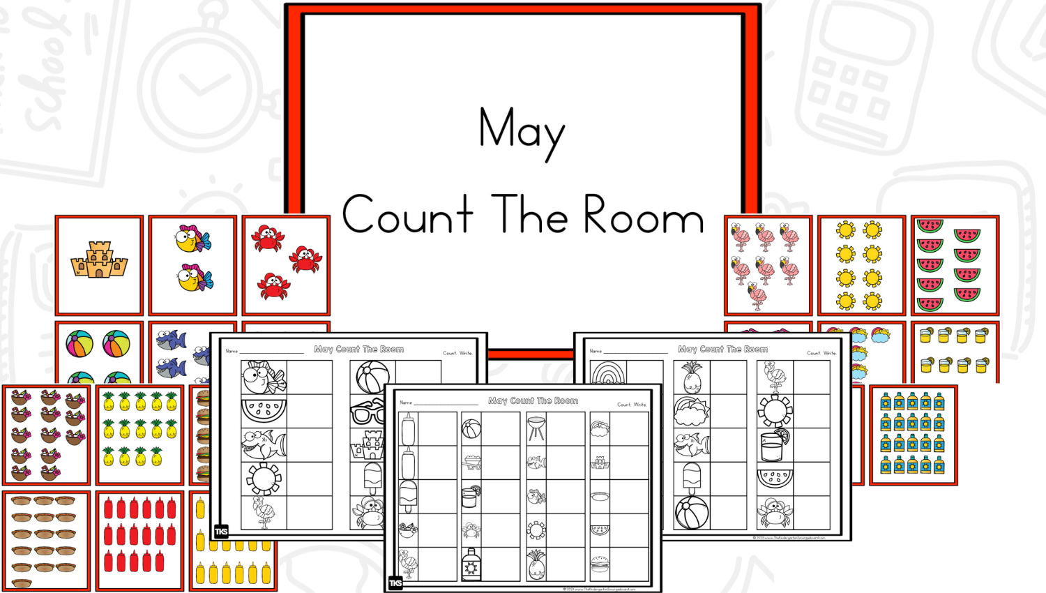 Count the Room for the Whole Year! – The Kindergarten Smorgasboard ...