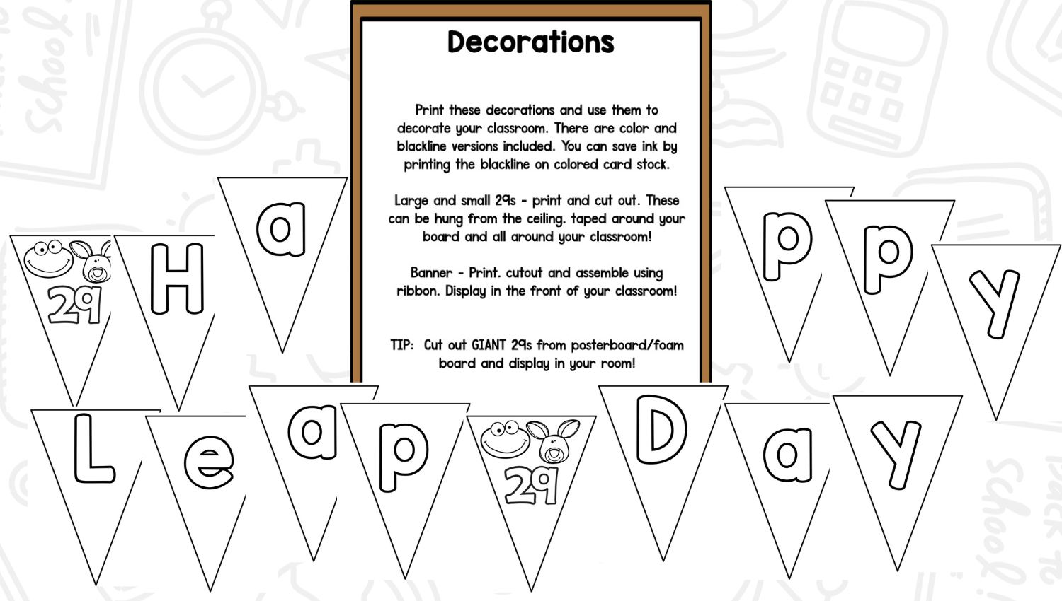 Leap Day – The Kindergarten Smorgasboard Online Store