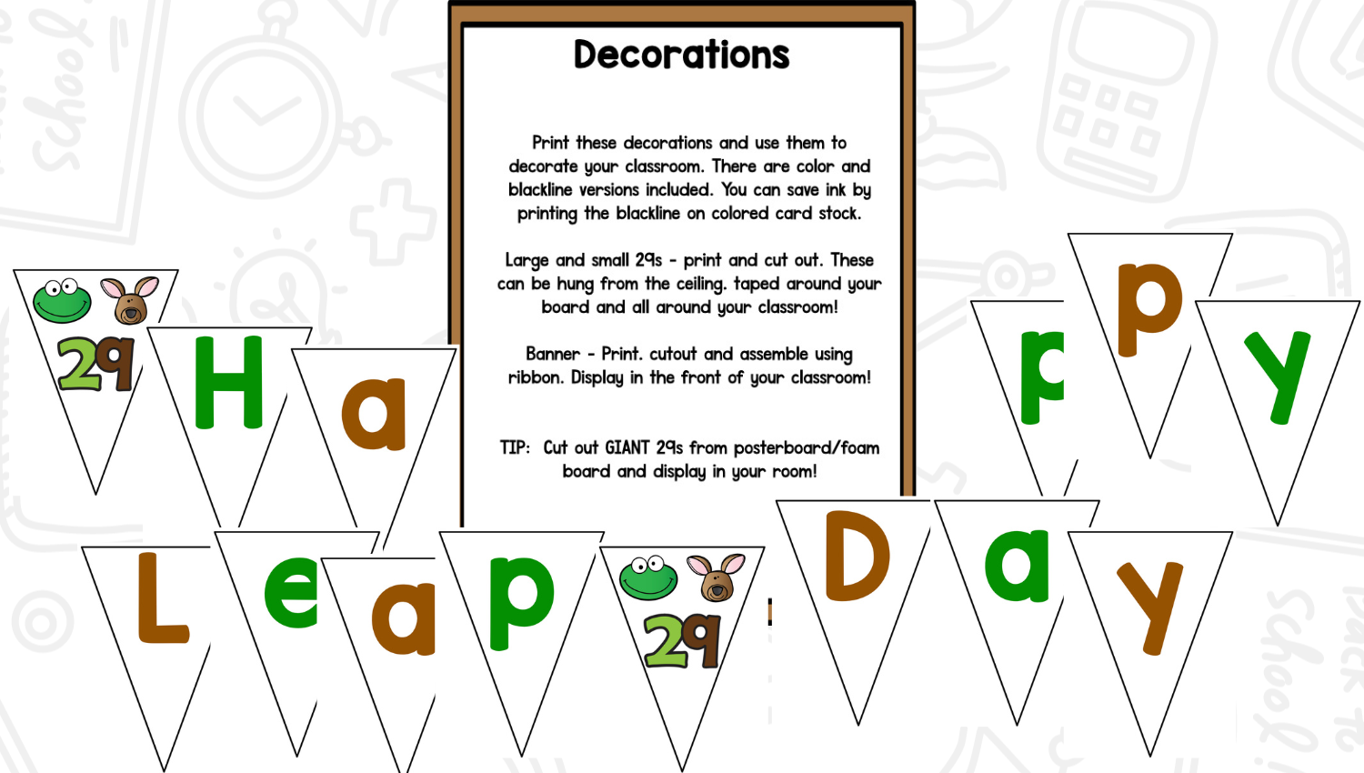 Leap Day – The Kindergarten Smorgasboard Online Store