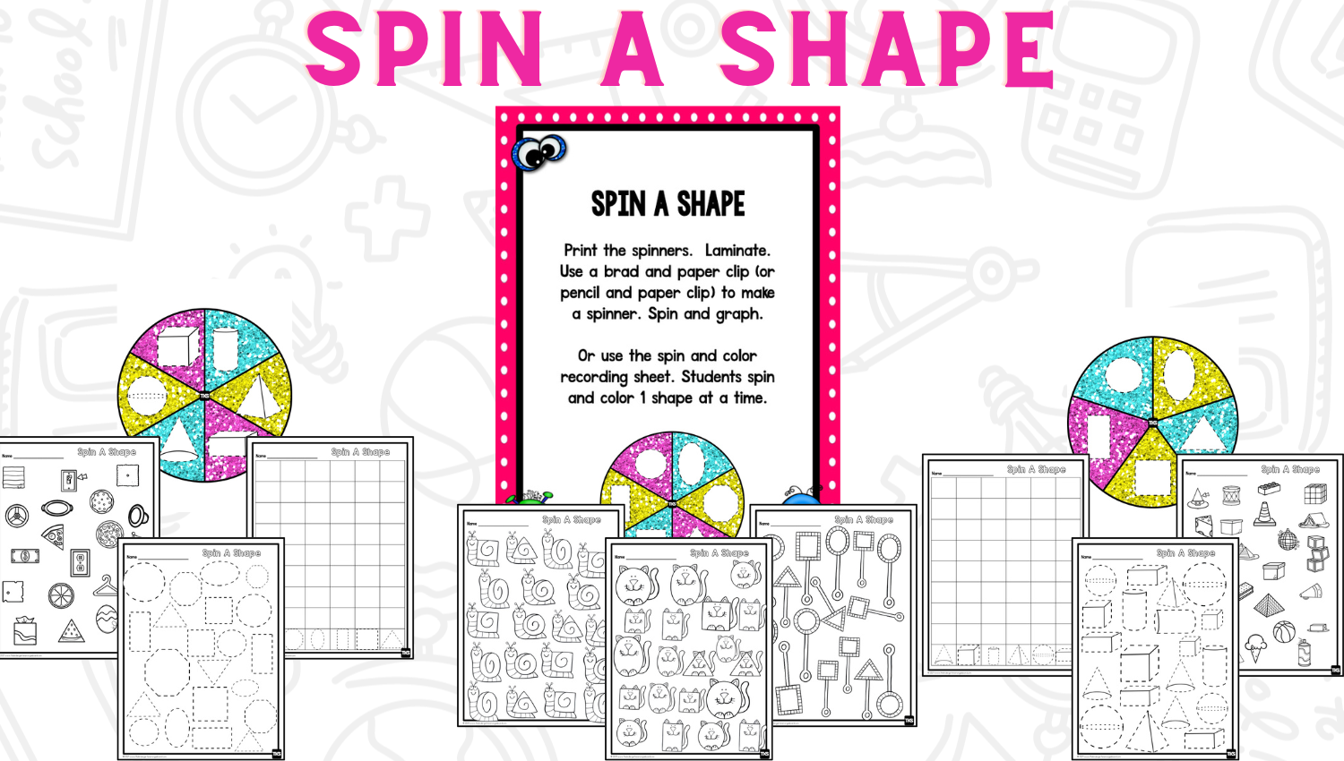 Shapes Bootcamp: A 2D and 3D Shapes Unit (Monster Theme) – The ...