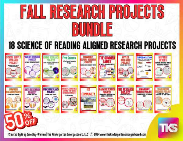 Research Project Bundle: FALL Research and Writing Curriculum – The ...