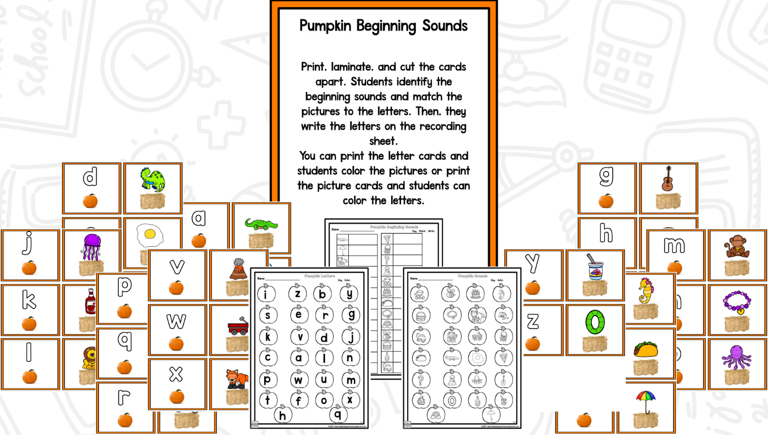 Pumpkins Research Project PLUS Centers – The Kindergarten Smorgasboard ...