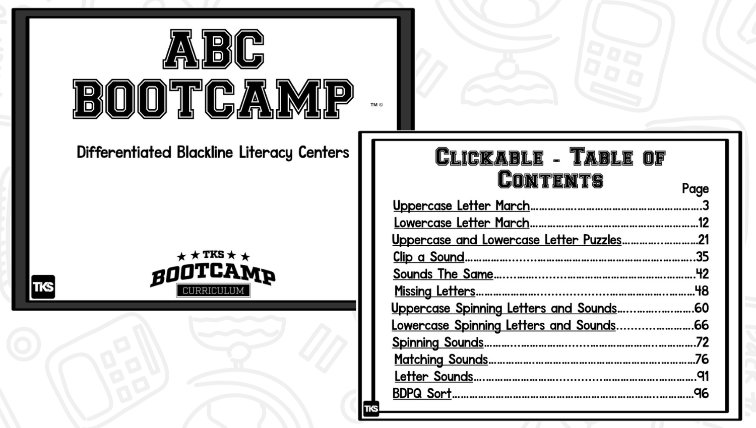 ABC Bootcamp: A 26-Day Introduction to Letters and Sounds (No Theme ...