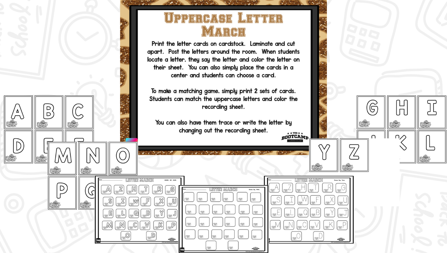 ABC Bootcamp: A 26-Day Introduction to Letters and Sounds (Safari Them ...
