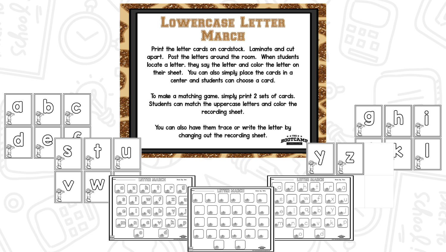 ABC Bootcamp: A 26-Day Introduction to Letters and Sounds (Safari Them ...