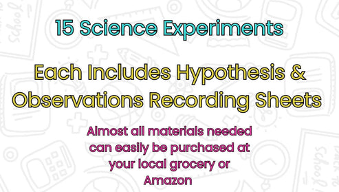 Student Scientists in the Classroom: 15 Hands-On Science Experiments ...