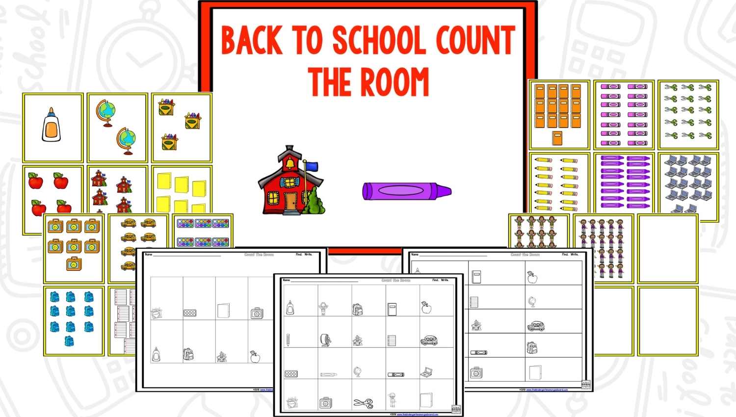 Count the Room for the Whole Year! – The Kindergarten Smorgasboard ...