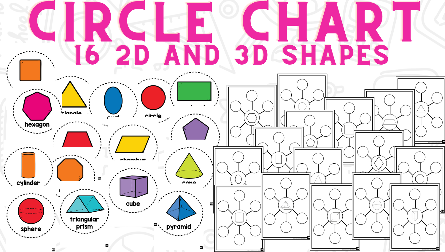 Shapes Bootcamp: A 2D and 3D Shapes Unit (Monster Theme) – The ...