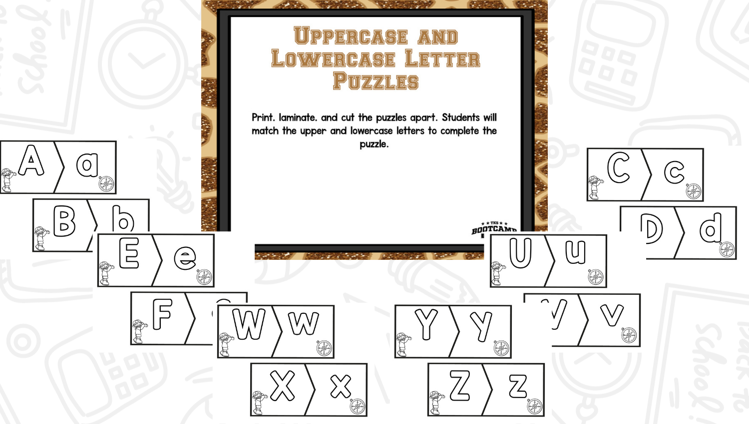 ABC Bootcamp: A 26-Day Introduction to Letters and Sounds (Safari Them ...